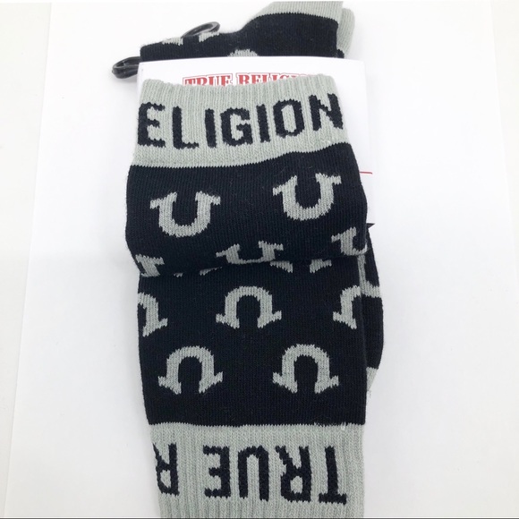 True Religion | Underwear & Socks | True Religion Mens U Logo Socks ...